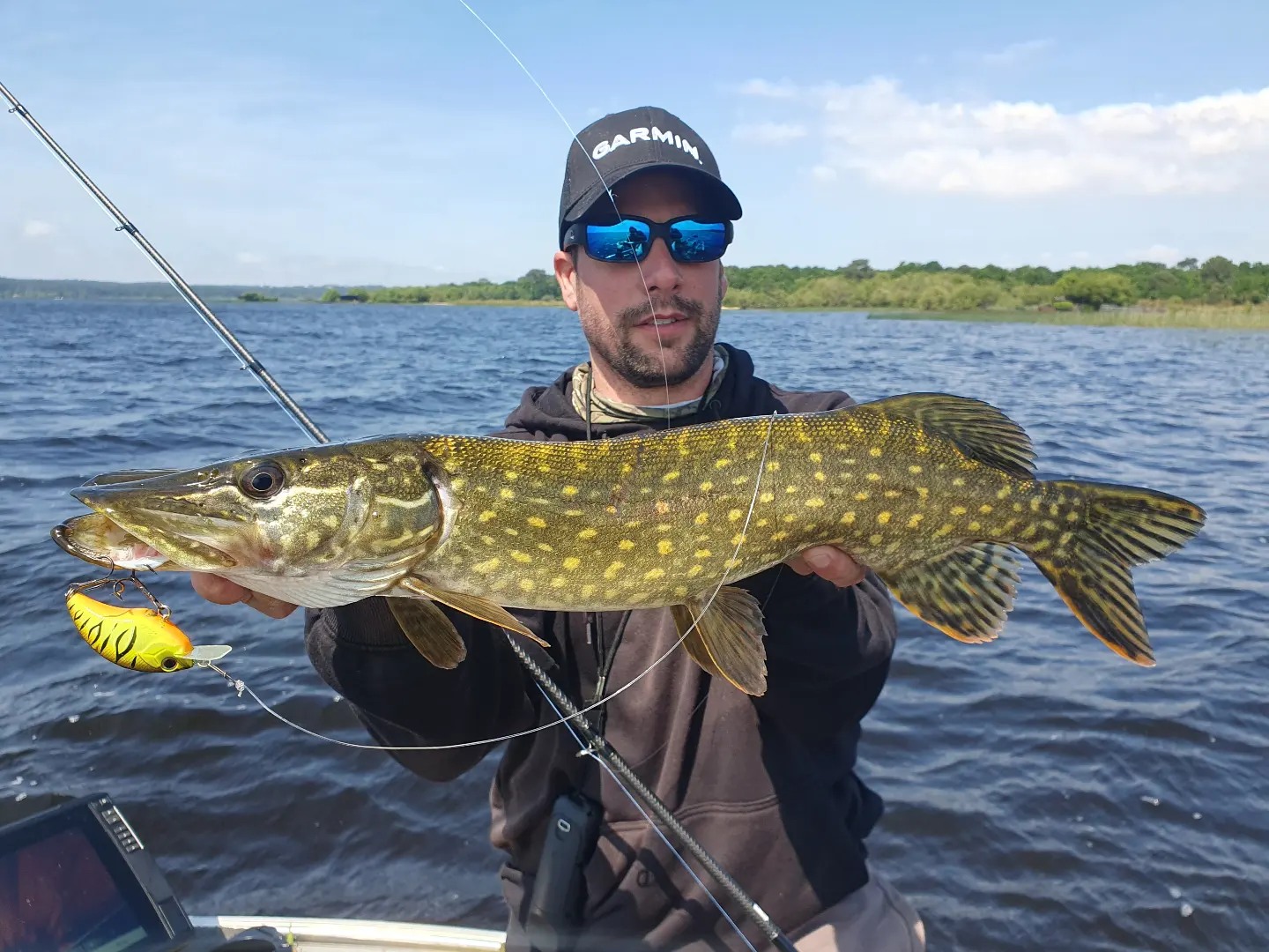 What colour lure should I choose for pike fishing?